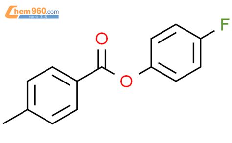 32792 41 9 Benzoic acid 4 methyl 4 fluorophenyl esterCAS号 32792 41 9