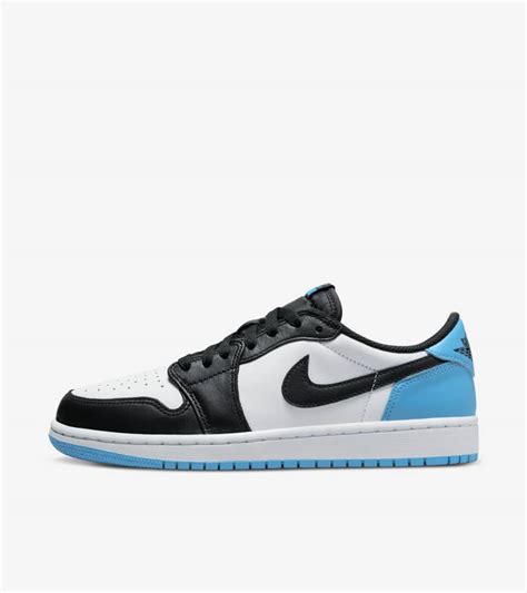 Women S Air Jordan 1 Low Black And Dark Powder Blue CZ0775 104