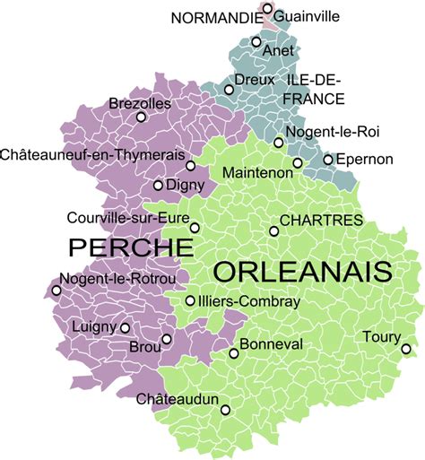 Département de l Eure et Loir 28 Voyage Carte Plan