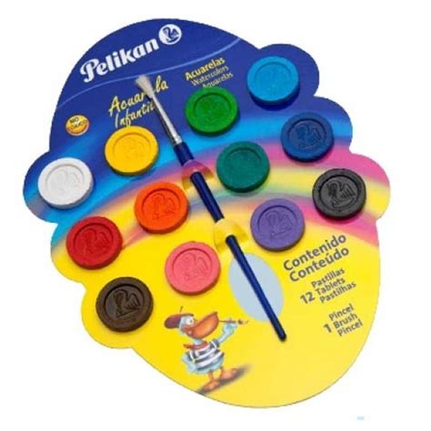 Acuarela C Colores Pelikan Papeler A Yoyi