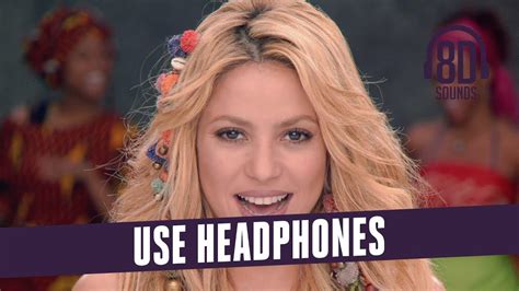 Shakira Waka Waka Lyrics This Time For Africa D Audio Youtube