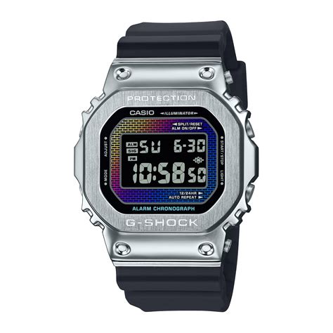 Reloj G SHOCK GM 5600RW 1DR Resina Acero Hombre Plateado Btime