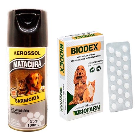 Sarnicida Aerosol Biodex Sarnas Dermatite Coceiras Spray Shopee Brasil