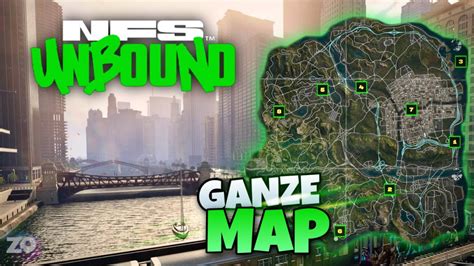GANZE MAP Zonen NEED FOR SPEED UNBOUND YouTube