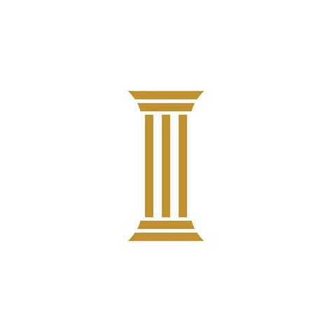 Pillar Logo Template Column Vector Illustration 19951504 Vector Art At