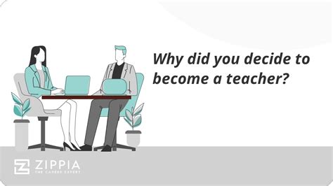 How To Answer Why Did You Decide To Become A Teacher Zippia