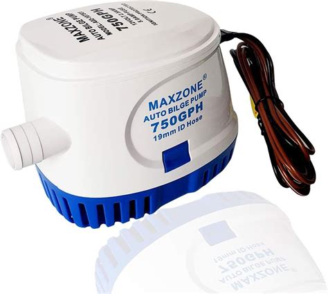 YaeMarine Pompe à eau de cale submersible automatique pour bateau 12 V