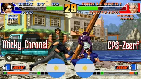 FT5 Kof98 Micky Coronel AR Vs CPS Zeerf AR King Of Fighters 98