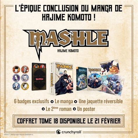 MASHLE une édition collector pour le tome 18 Manga Clic