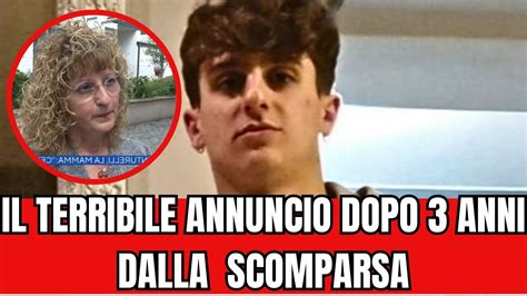 ALESSANDRO VENTURELLI LA TERRIBILE NOTIZIA DOPO 3 ANNI DALLA SCOMPARSA