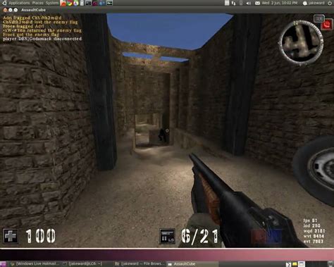 Gaming In Linux Assaultcube Youtube