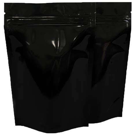 SACO STAND UP PRETO 17X25 ZIP LOCK
