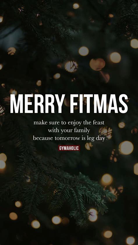 Merry Fitmas Gymaholic Fitness App