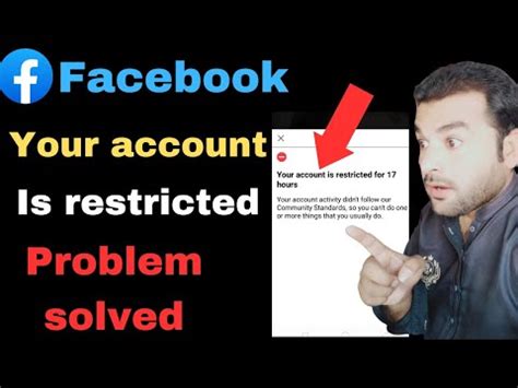 Your Account Is Restricted For 2 Day Facebook Problem Solution How To