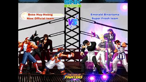 KOF MUGEN Boss Huy Hoàng s New Official team VS Emerald Rumi s Super