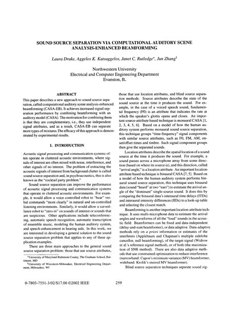 pdf sound source separation via computational auditory scene analysis enhanced beamforming