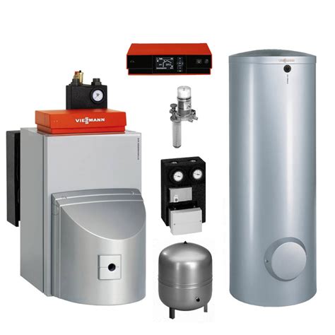 Viessmann Vitorondens 200 T Paket Öl Brennwertkessel mit Speicher uniDomo