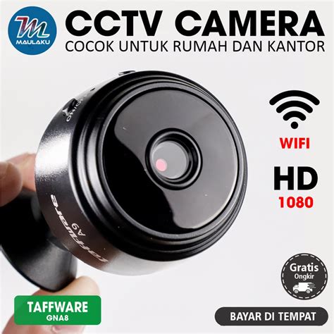 Jual Kamera CCTV Mini Tersembunyi Tanpa Kabel HP Jarak Jauh HD 1080