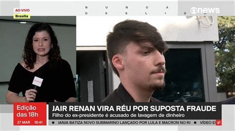 Justiça do DF torna Jair Renan Bolsonaro réu por lavagem de dinheiro