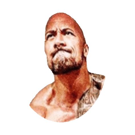 The Rock Sticker By Imoji For Ios Android Giphy