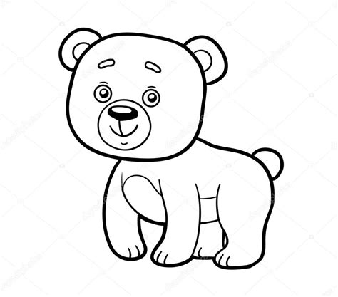 Osos Para Colorear Dibujos Para Imprimir Y Pintar Dibujos De Colorear