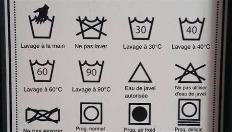 Étiquettes de Lavage Enfin un Guide Pour Comprendre leurs