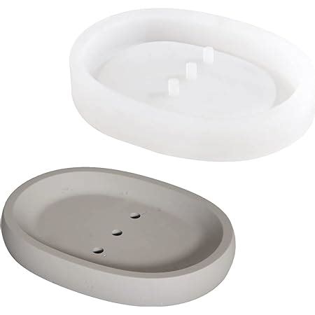 Nicole Moule en silicone pour porte savon en ciment fait à la main