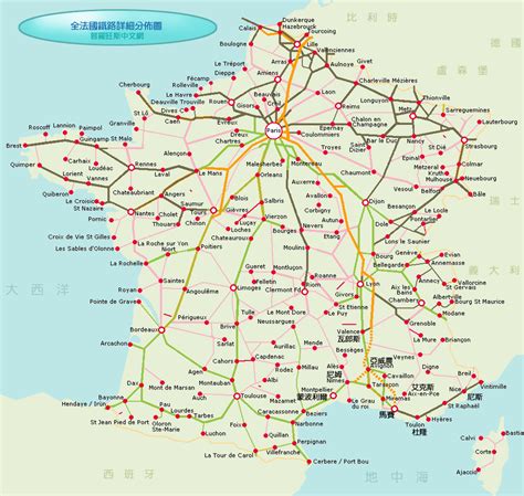 Sncf Map Of Routes