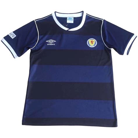 Vintage Soccer Jersey Scotland Home 1986 Gogoalshop