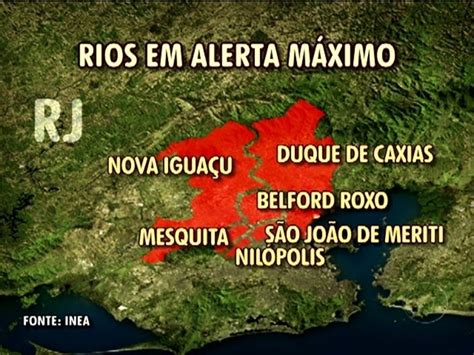 Rios Da Baixada Fluminense Est O Em Alerta M Ximo Bom Dia Rio G