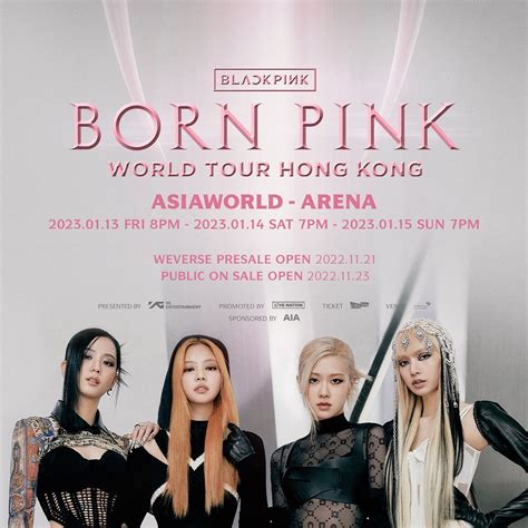 BLACKPINK Concert 2023 BORN PINK WORLD TOUR