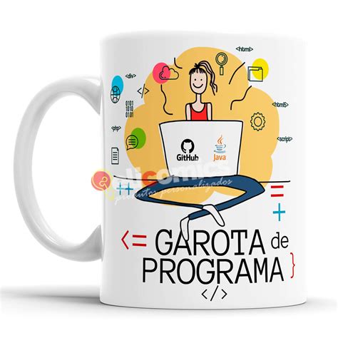 Caneca Garota De Programa DEV Programador