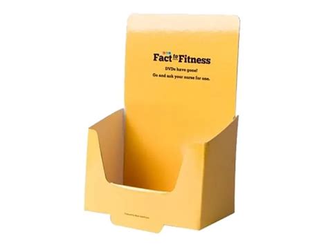 Customized Cardboard Brochure Holder With Printed Logo Brochure