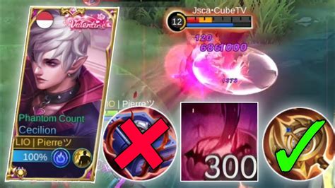 Build Item Damage Cecilion Tersakit Gameplay Cecilion Top Global Cara