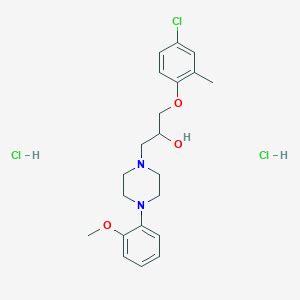 1 4 Chloro 2 Methylphenoxy 3 4 2 Methoxyphenyl Piperazin 1 Yl