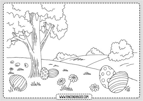 Dibujos De Paisajes Para Colorear Paisajes Bonitos Para Pintar