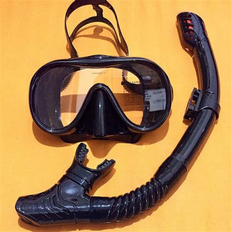 Jual Alat Snorkeling Set Kacamata Selam Mask Snorkling Selang Snorkel