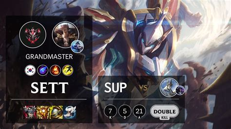 Sett Support Vs Galio KR Grandmaster Patch 10 23 YouTube