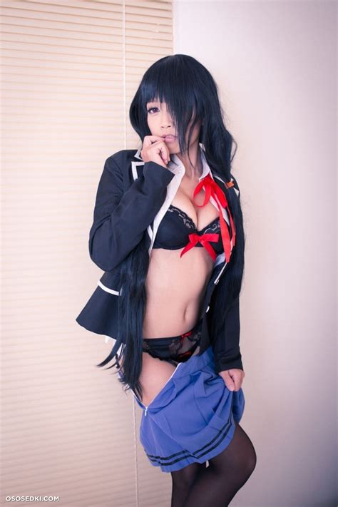 Oni Hitomi Date A Live Kurumi Tokisaki Naked Cosplay Asian 38