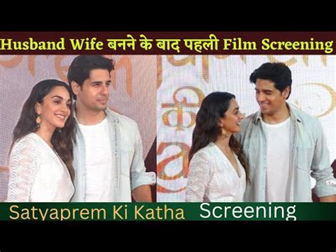OG Satyaprem Ki Katha Sidharth And Kiara Advani Hand In Hand Blush