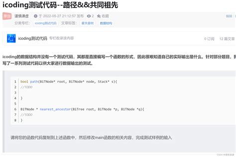 icoding测试代码 如何使用篇 icoding 使用 csdn博客