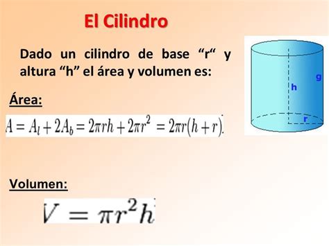 Formula Para Calcular El Volumen Del Cilindro Design Talk