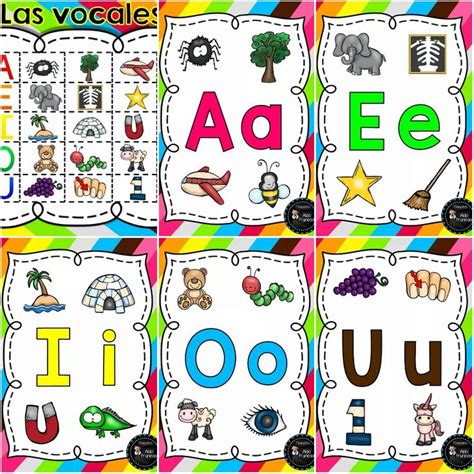 La Vocales Excelentes Dise Os D B Imagenes De Las Vocales Dibujos De