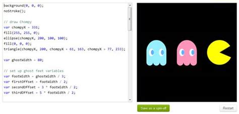 introduction to khanacademy javascript environment cs visual programming