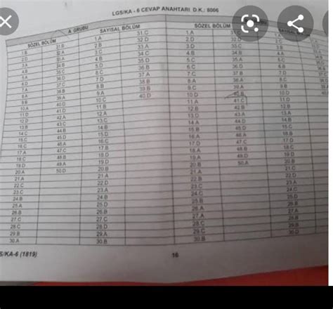 8 SINIF AÇI YAYINLARI LGS KA 3 KOD 8003 HEM A HEM B KİTAPCİGİ CEVAP