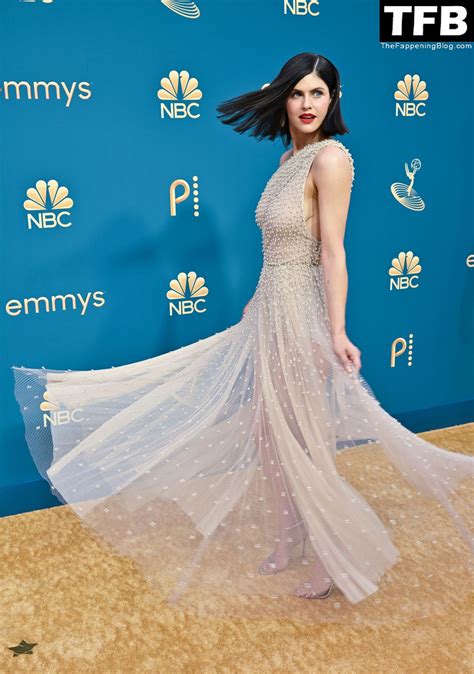 Alexandra Daddario Stuns At The Th Annual Primetime Emmy Awards