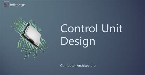 cpu s control unit computer architecture
