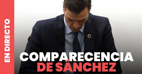 Comparecencia de Pedro Sánchez en directo Libertad Digital