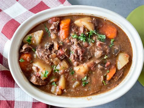 Gluten Free Beef Stew Crockpot Recipe Easy Macro Meals