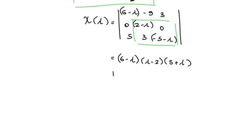 solved find the characteristic polynomial of the matrix using either a cofactor expansion or